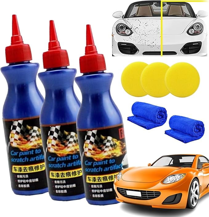 Peony Car Scratch Remover,Car Scratch Repair Paste,Car Paint to Scratch ...