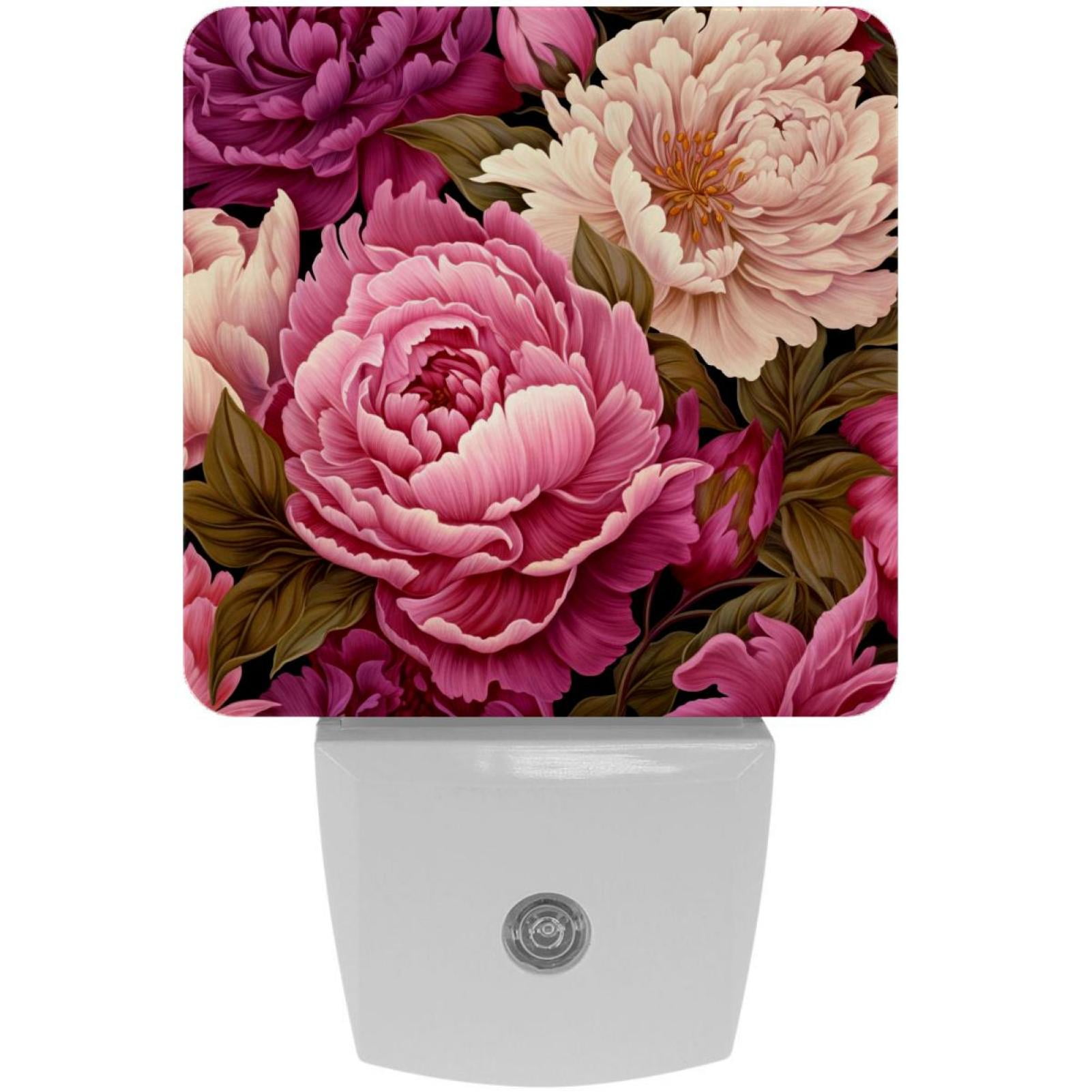 Peony Enhance Your Space with LED Square Night Lights - Versatile ...