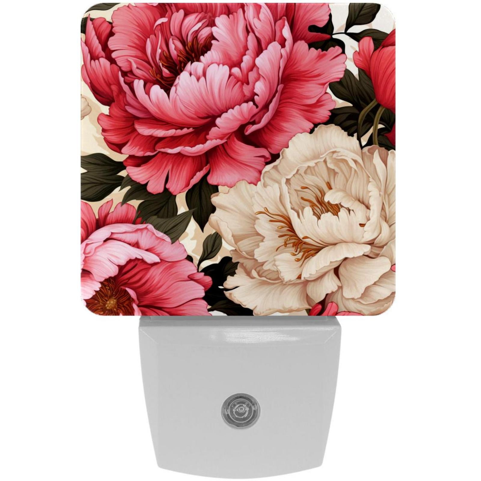 Peony LED Square Night Lights - Bedside Lighting Solution for a ...