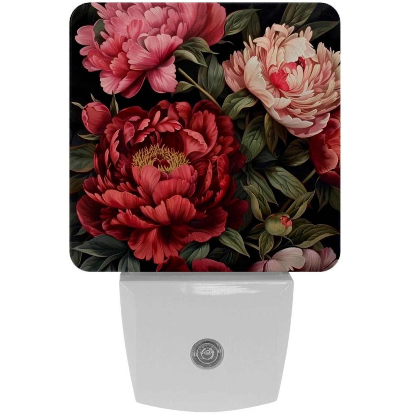 Peony LED Square Night Lights: Energy-Efficient and Stylish ...