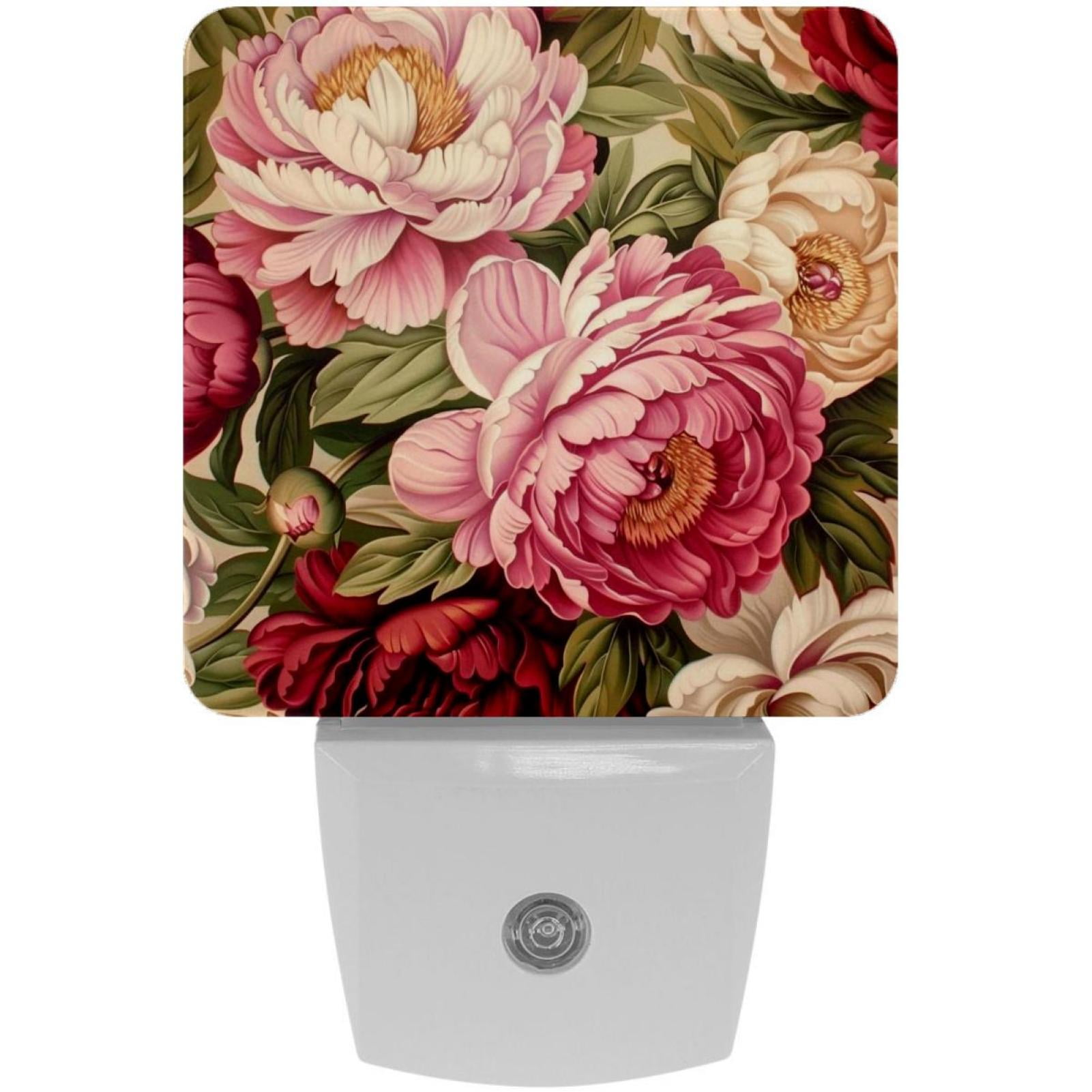 Peony LED Square Night Lights - Energy Efficient and Stylish Room ...