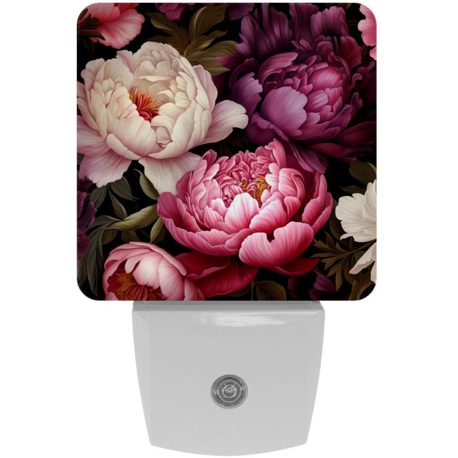 Peony LED Square Night Lights - Energy Efficient and Stylish Room ...