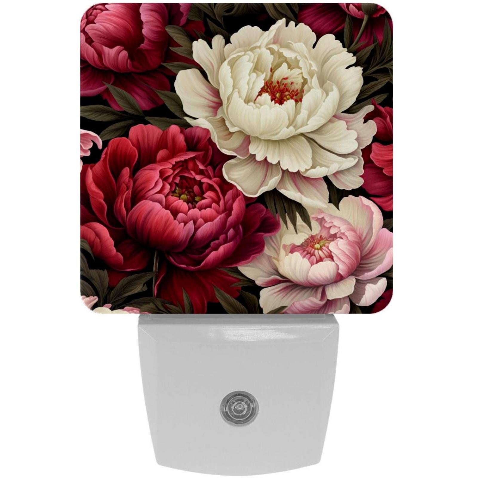 Peony LED Square Night Lights - Modern and Versatile Plug-in Lighting ...
