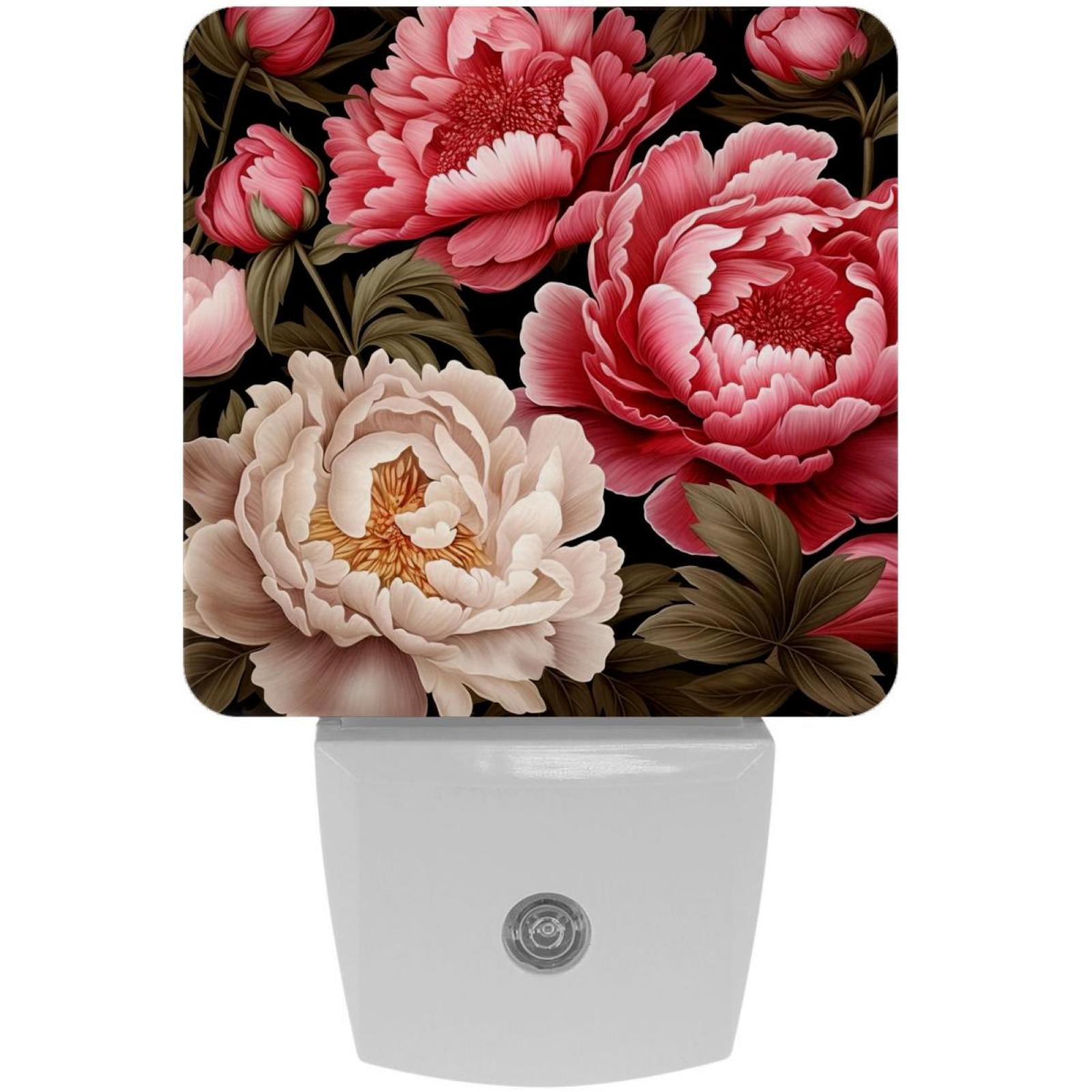 Peony LED Square Night Lights - Modern and Versatile Plug-in Lighting ...