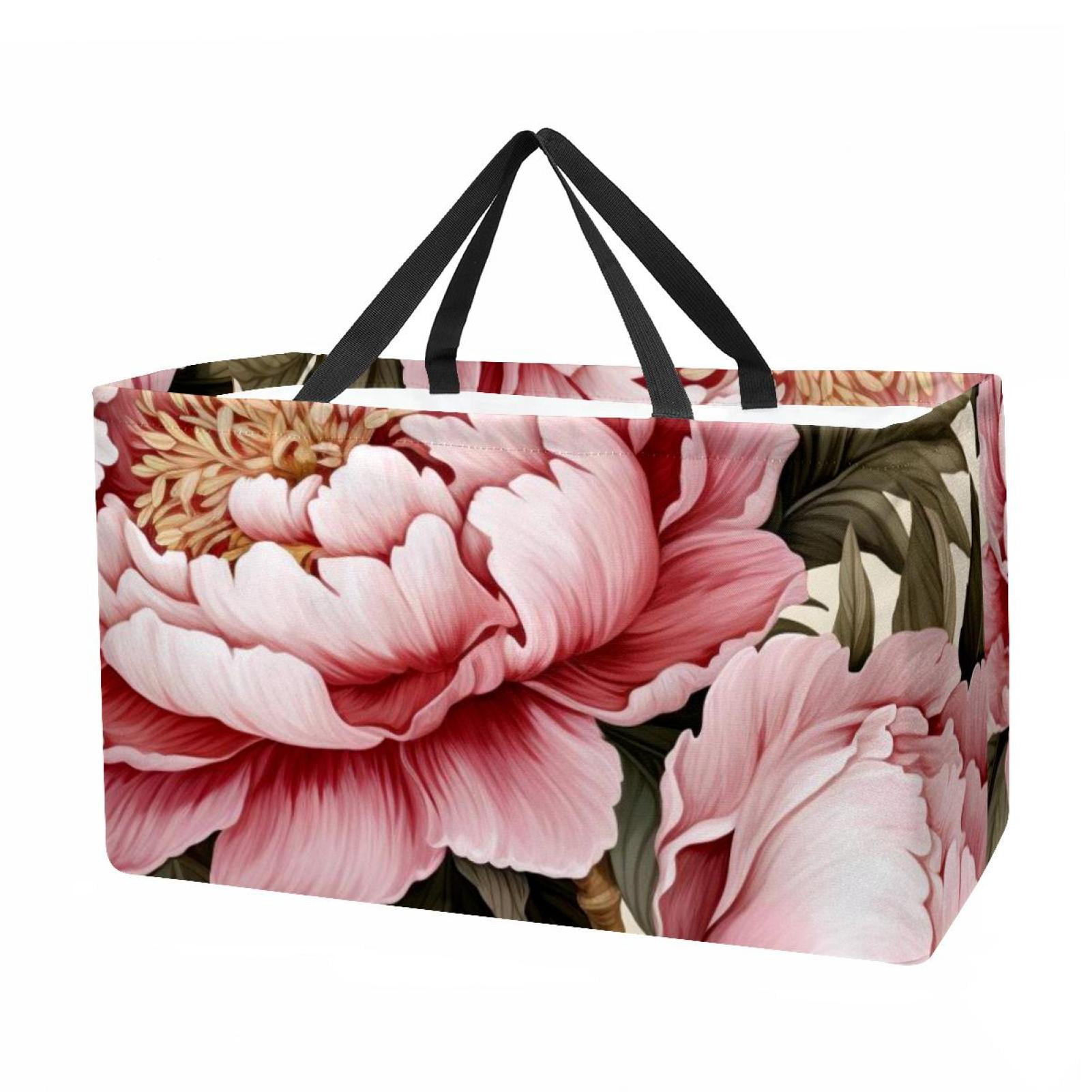 Peony Large Capacity Reusable Foldable Oxford Cloth Storage Bins ...