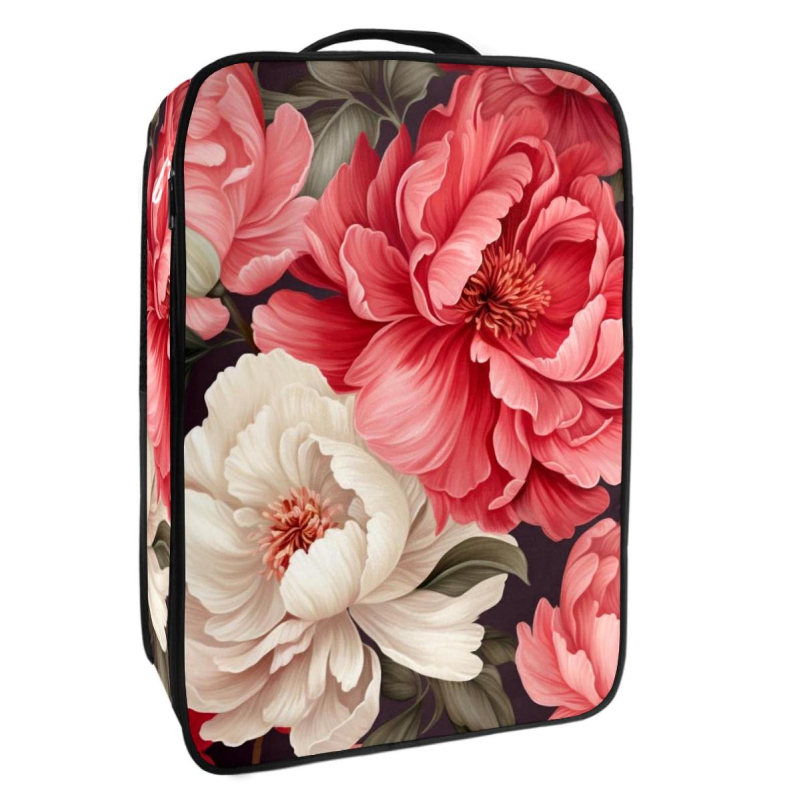 Peony Polyester Shoe Organizer Box 23x31cm 9x12in | Closet Storage ...