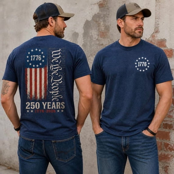 We The People 250 Years Shirt – 1776-2026 Patriotic T-Shirt | American ...