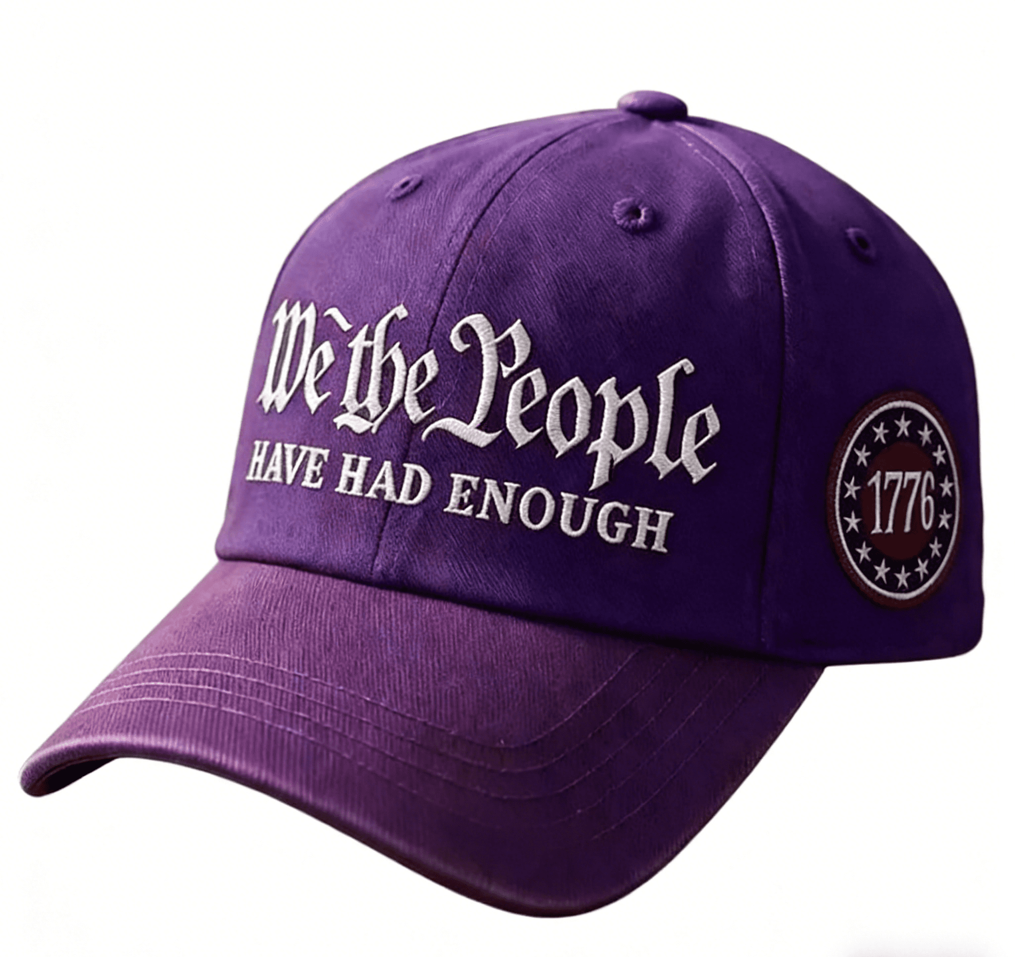 We The People Cap, Embroidered with Star Badge 1776, Hat, Retro 250th ...
