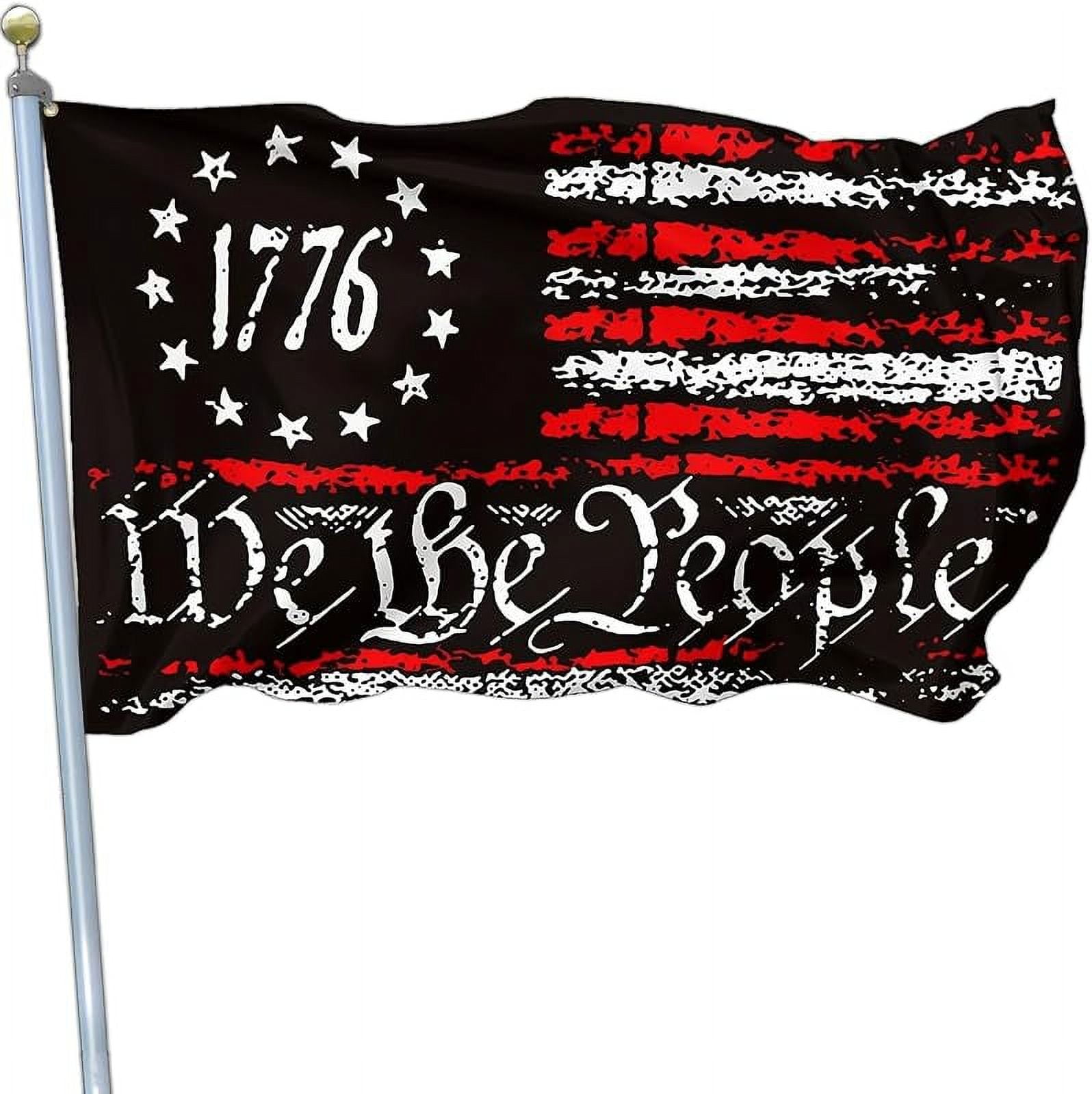 We The People Flag 1776 American flags for Outside 3x5 Double Sided ...