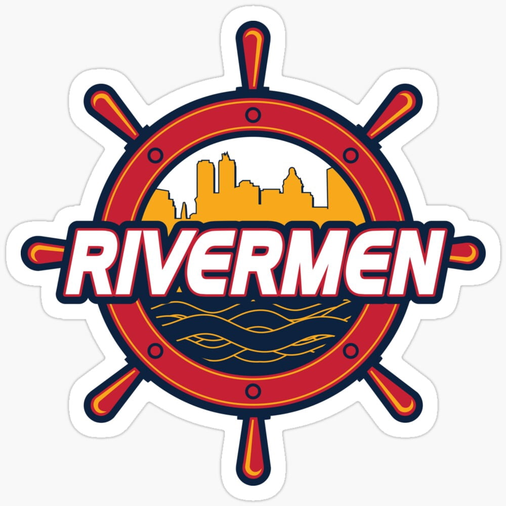 Peoria Rivermen Logo Sticker Phone Decal Water Bottle Stickers Car ...