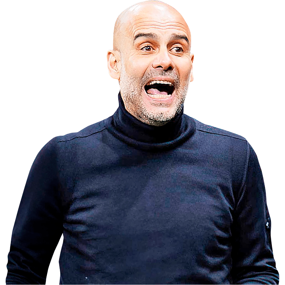 Pep Guardiola (Celebrating) Half Body Buddy Cutout - Walmart.com