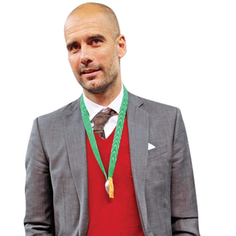 Pep Guardiola (Medal) Half Body Buddy Cutout - Walmart.com