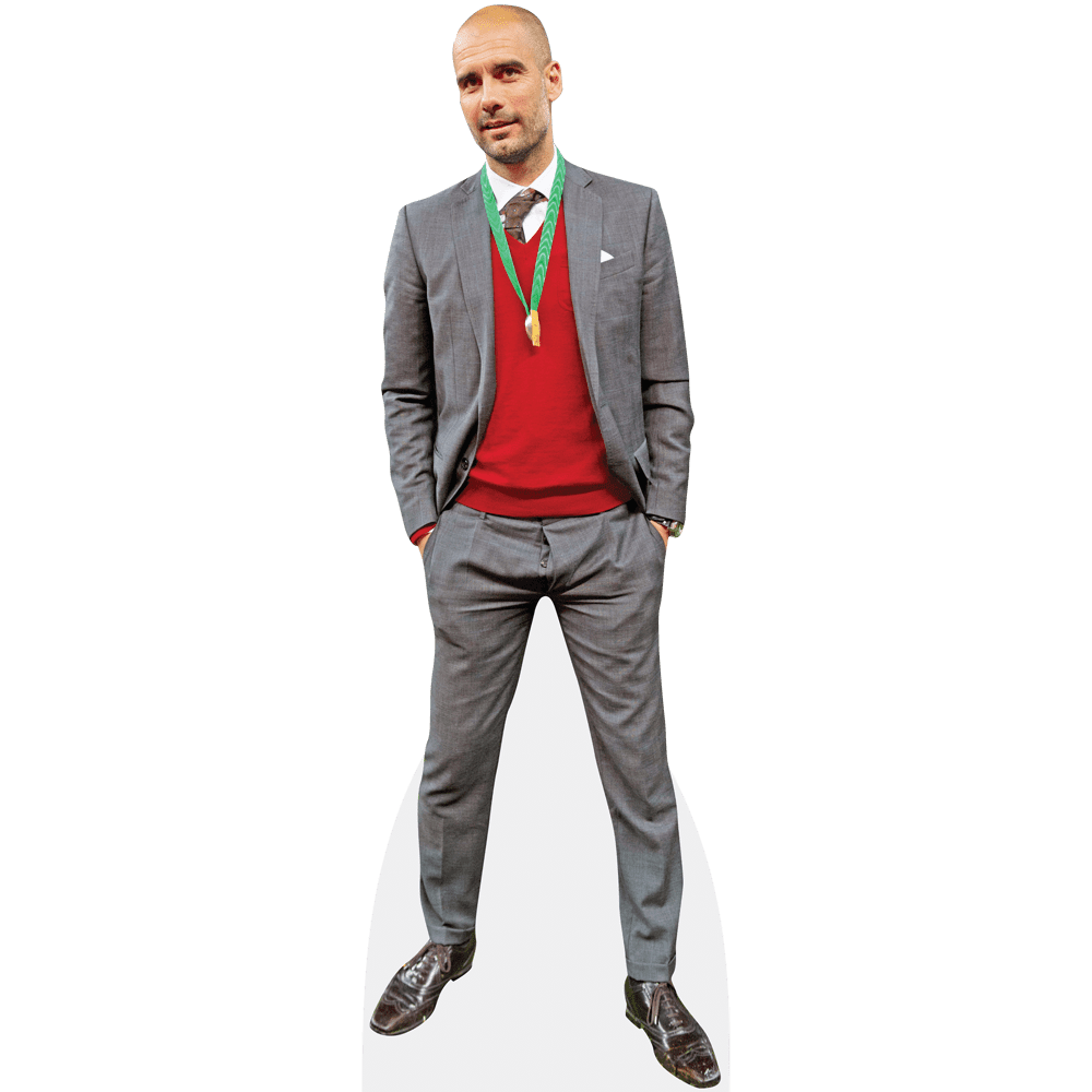 Pep Guardiola (Medal) Mini Cardboard Cutout Standee - Walmart.com
