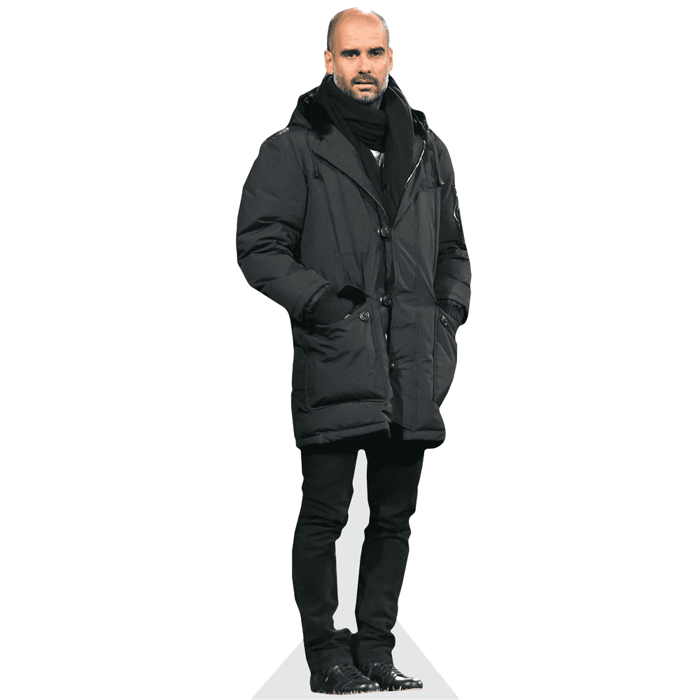 Pep Guardiola Mini Cardboard Cutout Standee - Walmart.com