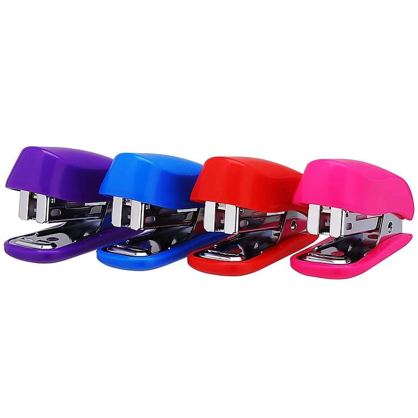 Pep Rally Mini Stapler, 10 Sheet Capacity, Assorted, 800 Staples ...