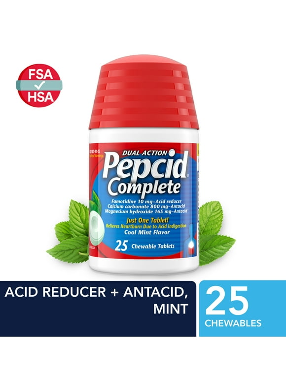 Famotidine in Antacids and Heartburn Relief - Walmart.com