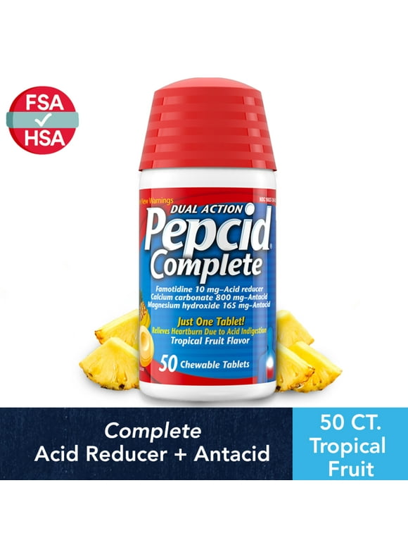 Famotidine in Antacids and Heartburn Relief - Walmart.com