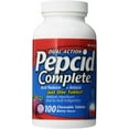 Pepcid Complete Chewcap, Berry, 100 Ct - Acid Reducer, Antacid ...