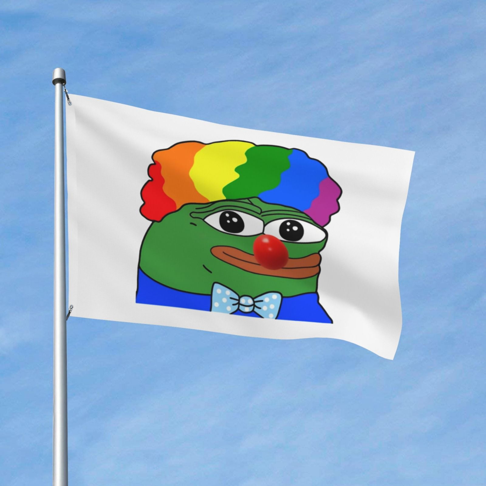 Pepe The Clown 3x5ft Double Sided Outdoor Decorative Flags - Polyester ...