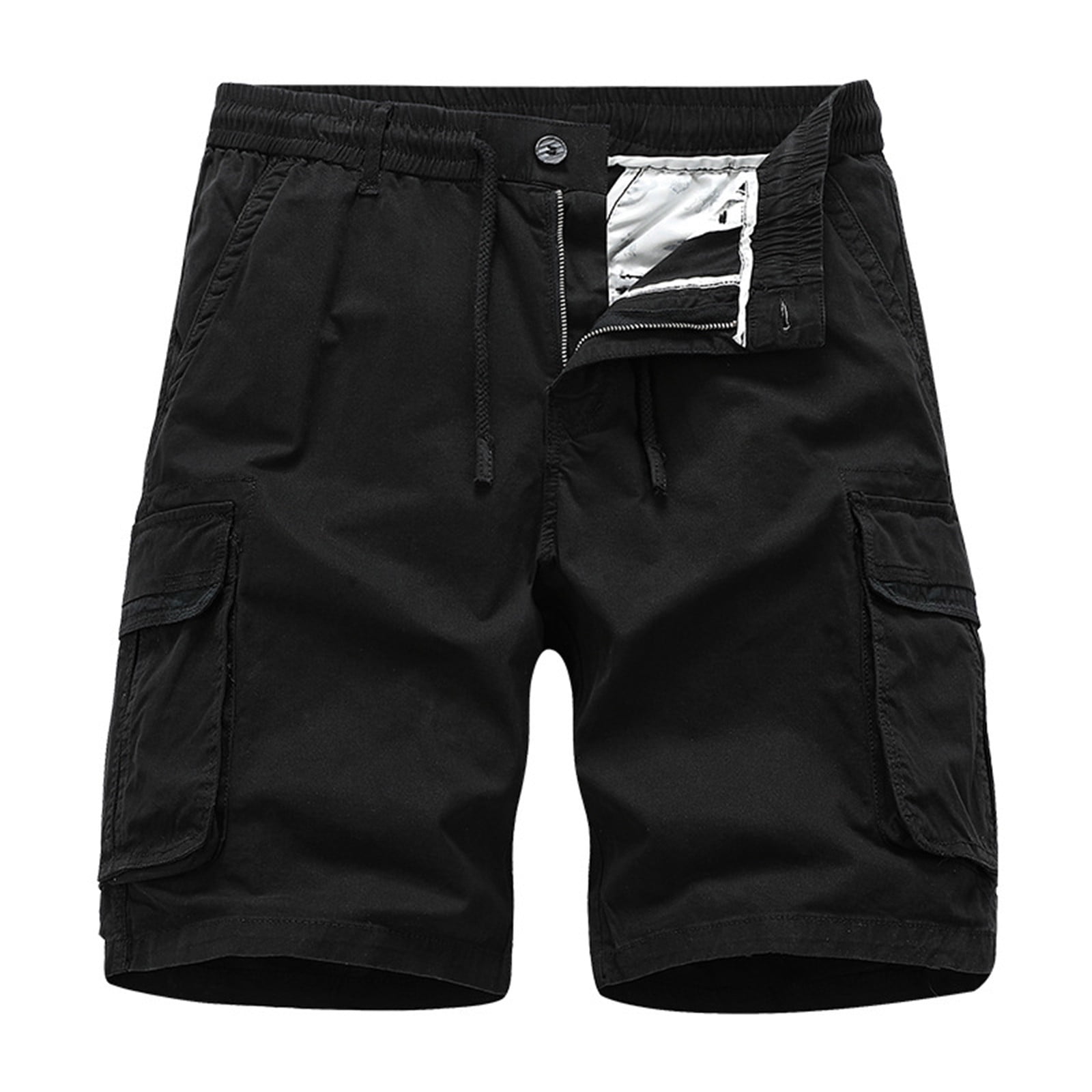 Pepeey Mens Cargo Shorts Shorts With Cell Phone Pocket Khaki Cargo Shorts Men Relaxed Fit