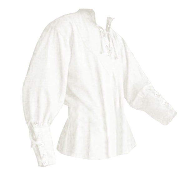 Pepeey Mens Renaissance Shirt, Tunic Men Medieval Medieval Renaissance ...