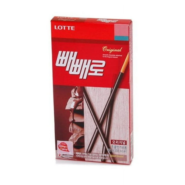 Pepero Original Chocolate Covered Cookie Stick (Pack Of 4) - Walmart.com
