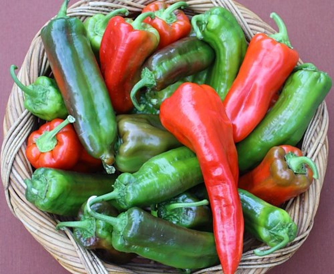Peperoni di Senise Heirloom Pepper Premium Seeds Packet - Walmart.com
