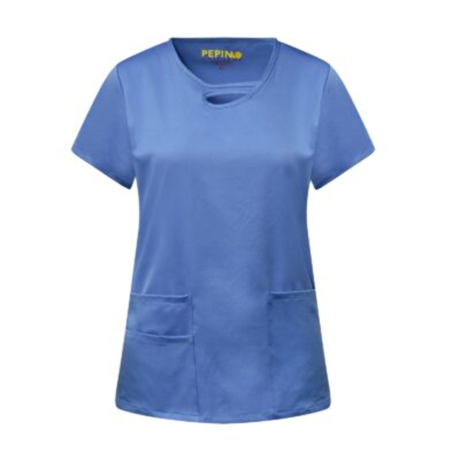 Pepino Uniforms Keyhole Neck Scrub Top - Walmart.com