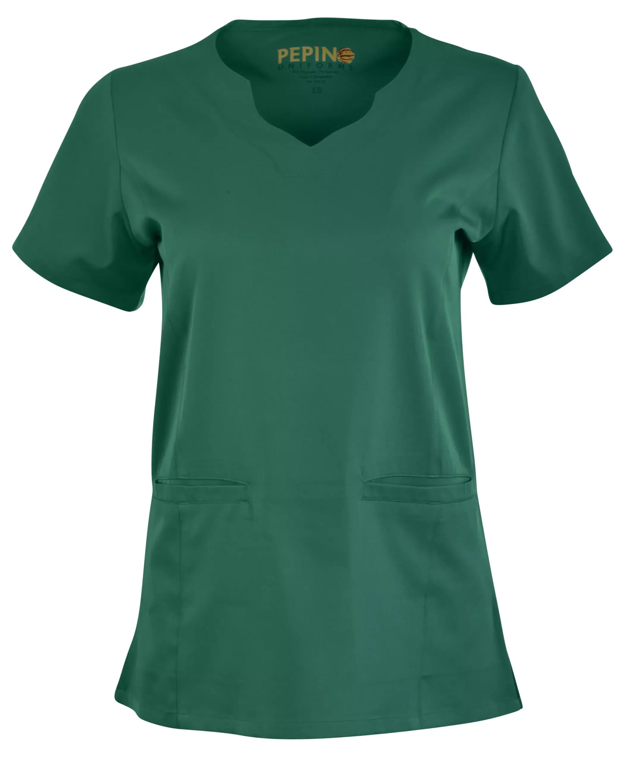 Pepino Uniforms Scallop Neck Scrub Top - Walmart.com