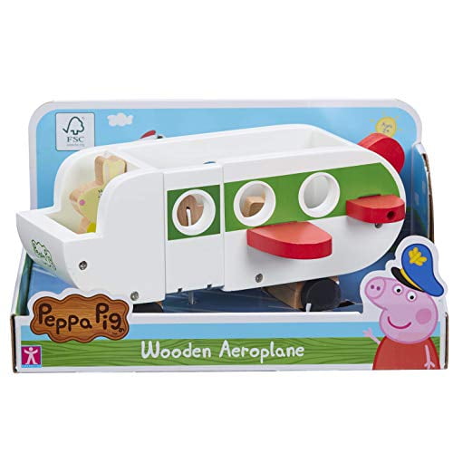 Peppa Pig 07211 Wooden Aeroplane - Walmart.com