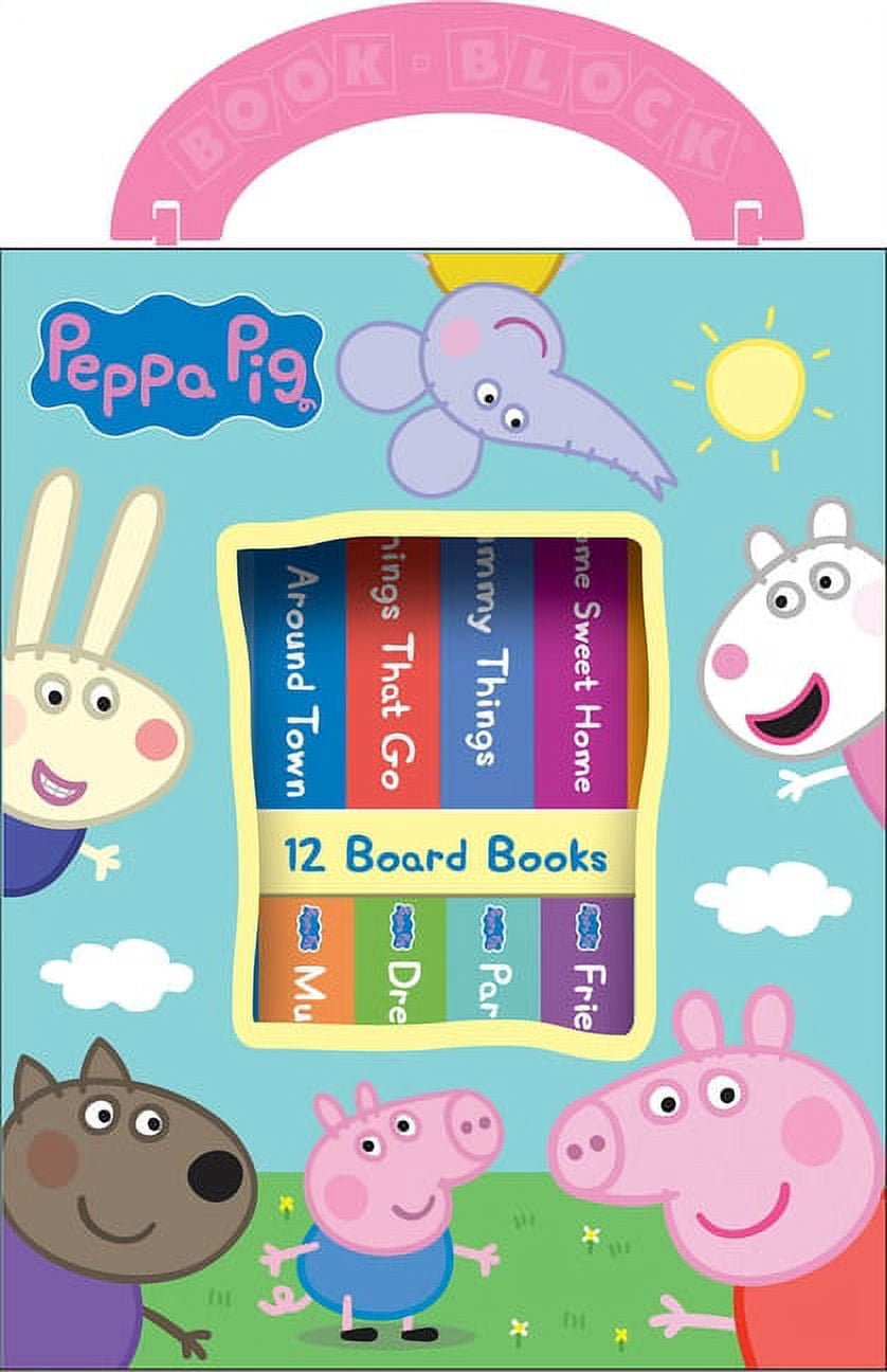 Peppa Pig: 12 Board Books, (Paperback) - Walmart.com