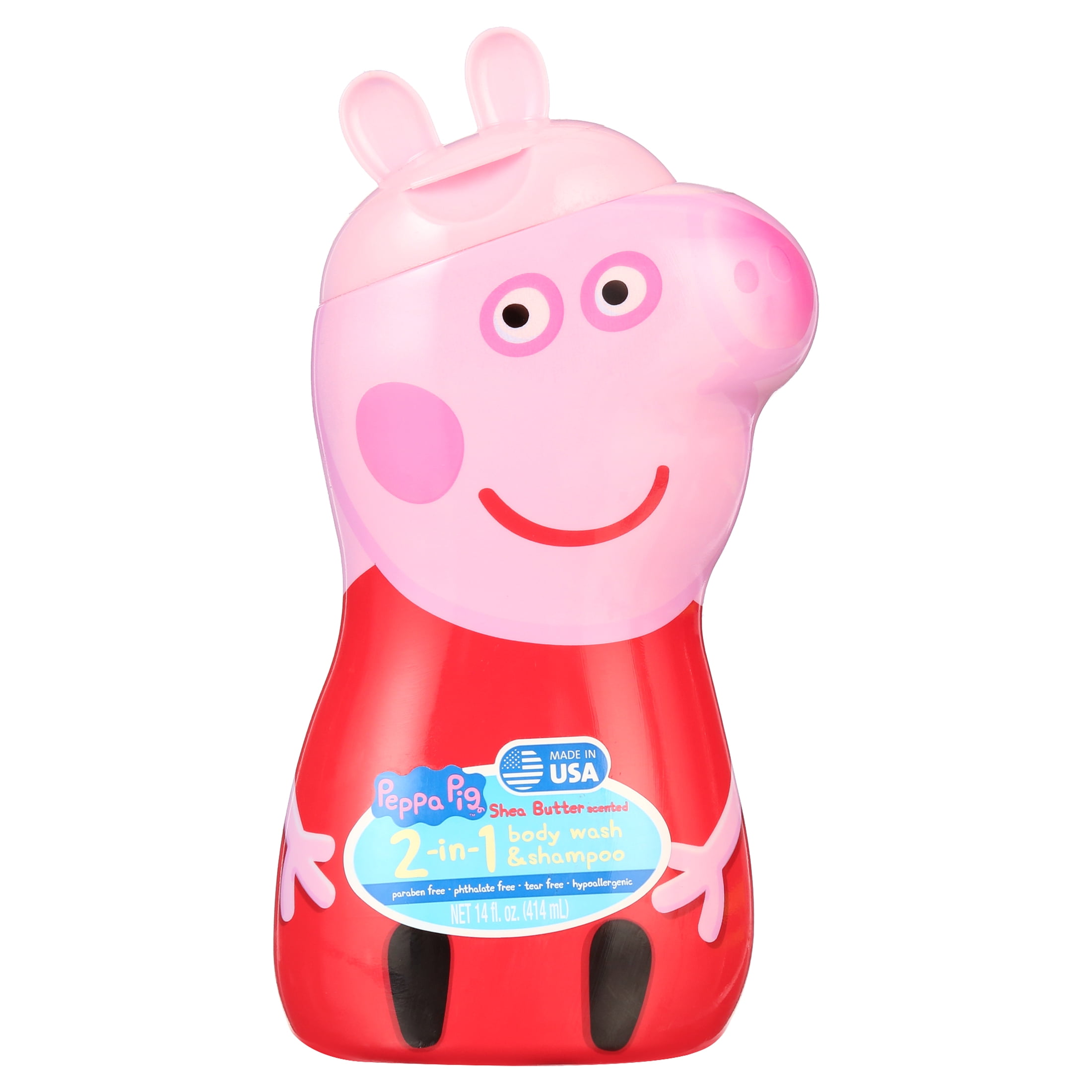 Peppa Pig 2-In-1 Shampoo and Body Wash, 14oz - Walmart.com