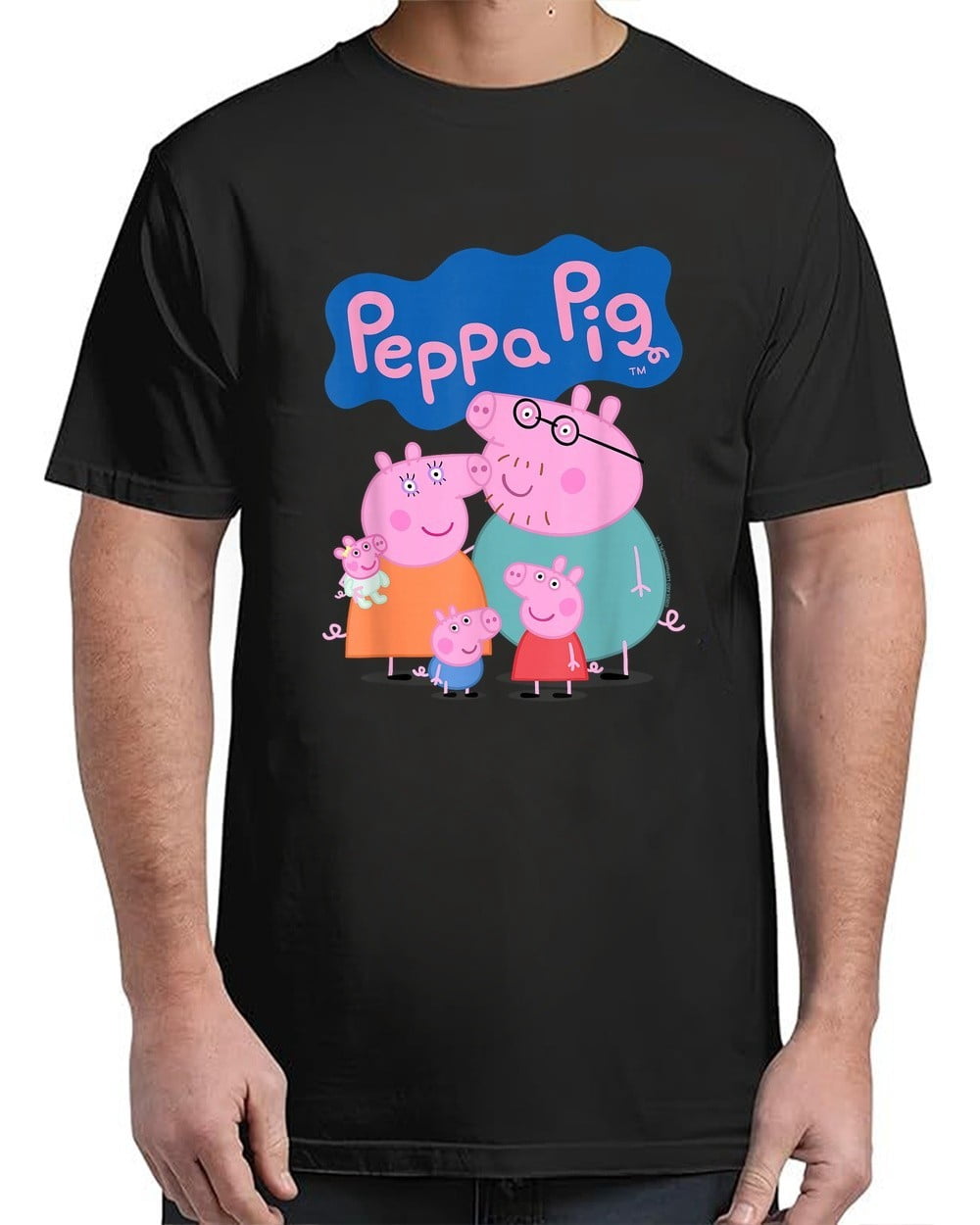 Peppa Pig 20th Anniversary Whole Family Portrait T-Shirt - Walmart.com