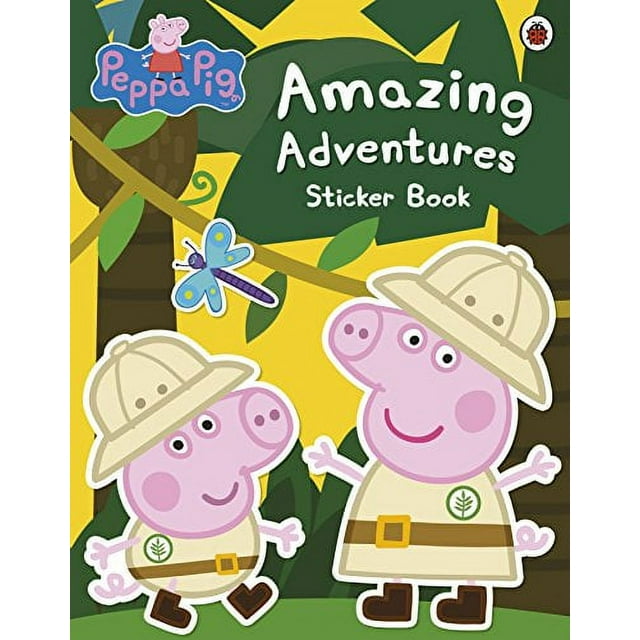 Peppa Pig: Amazing Adventures Sticker Book - Walmart.com
