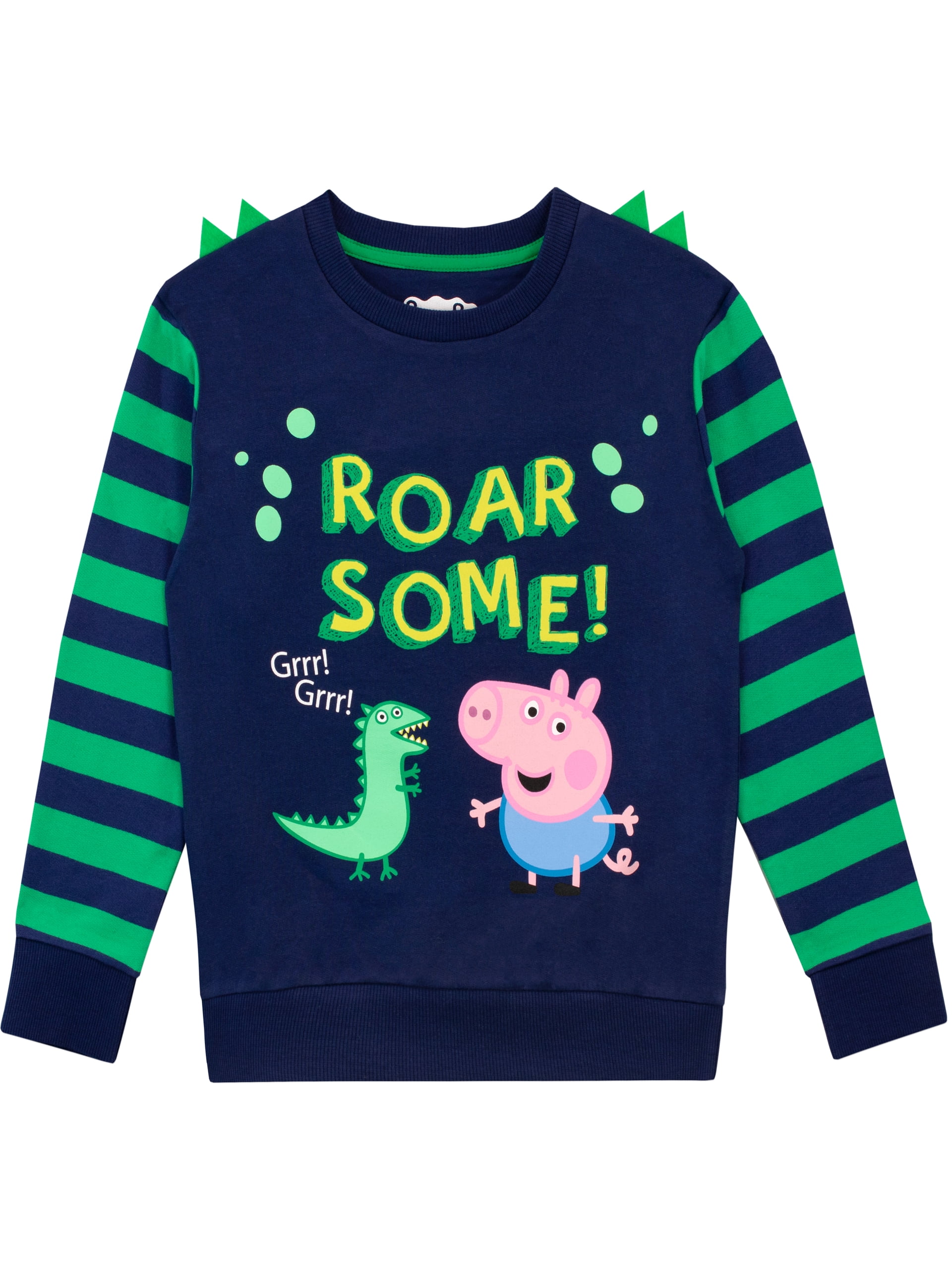 Peppa Pig Boys George Pig Roarsome Green Sizes 2T-8 - Walmart.com