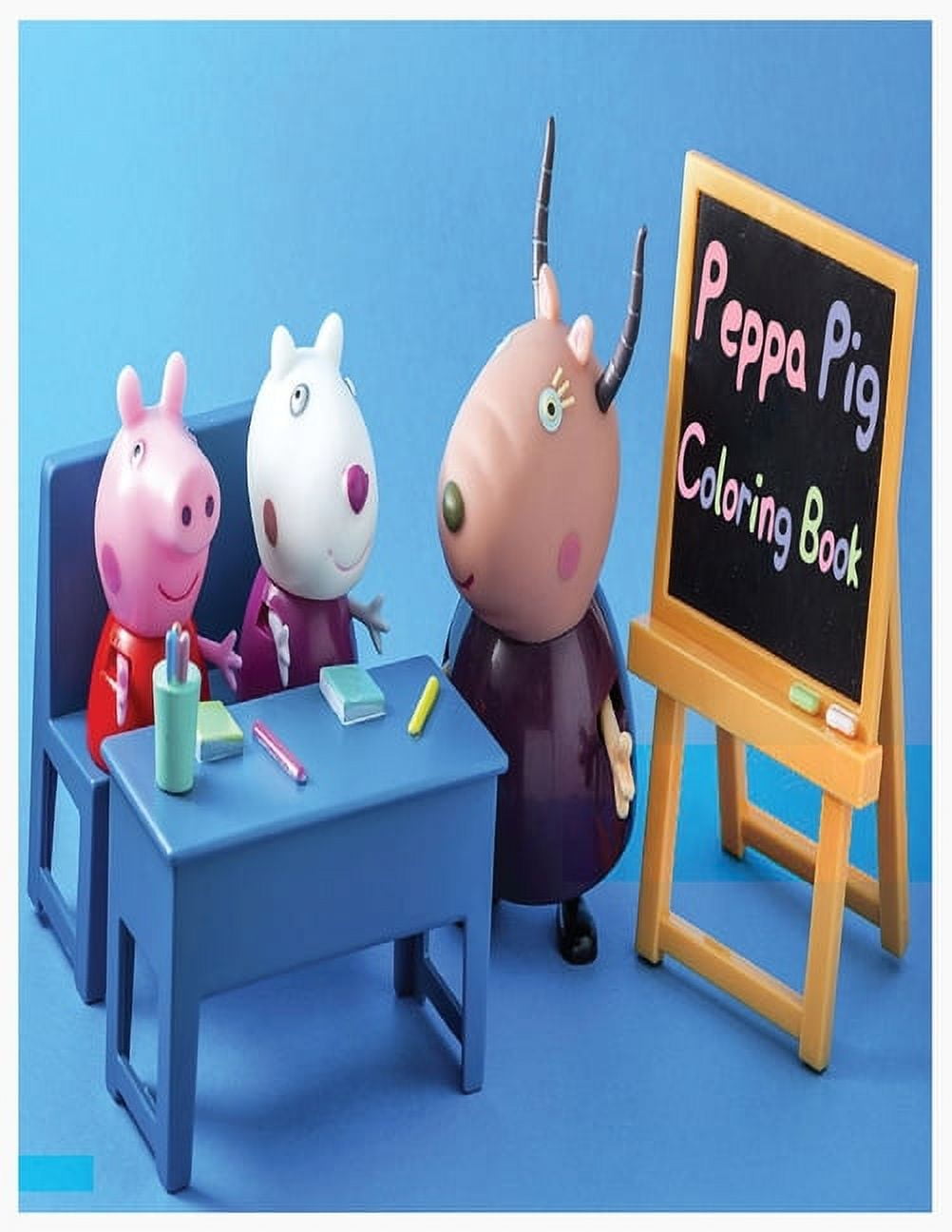 Peppa Pig Coloring Book: peppa pig coloring book for toddlers ...