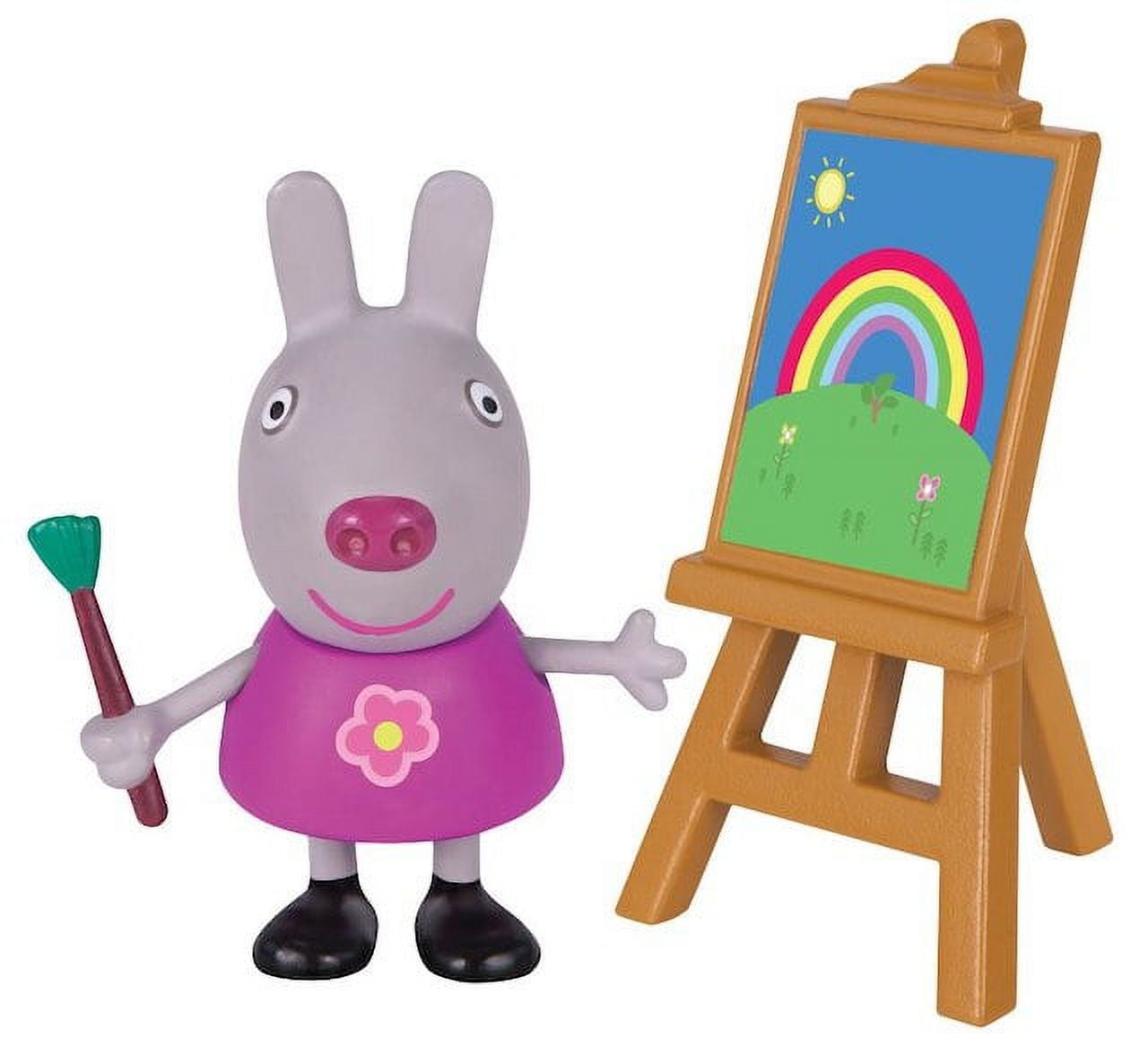 Peppa Pig Delphine Donkey Paints a Picture - Walmart.com