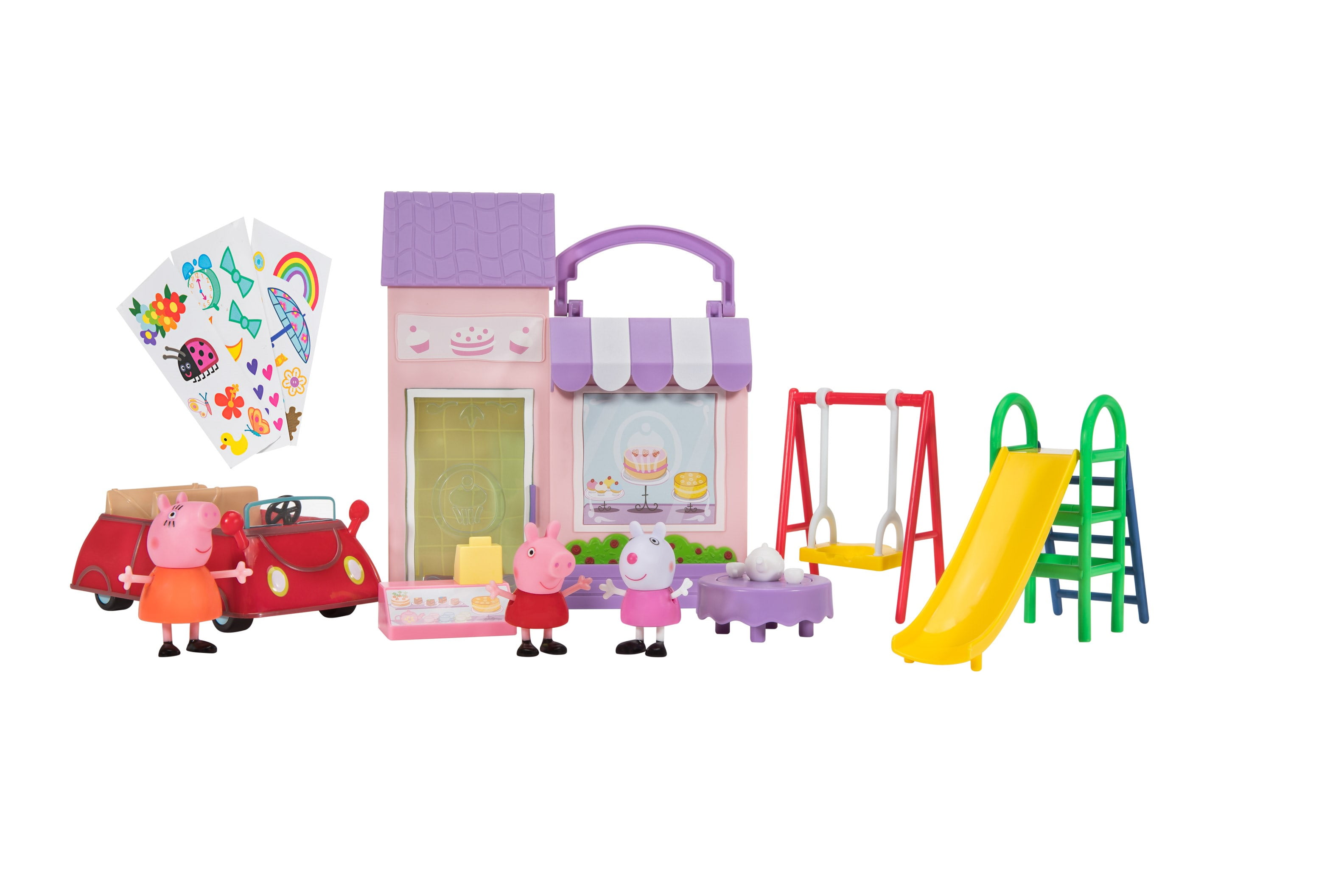 Peppa Pig Exclusive Fun Day Value Box Playset - Walmart.com