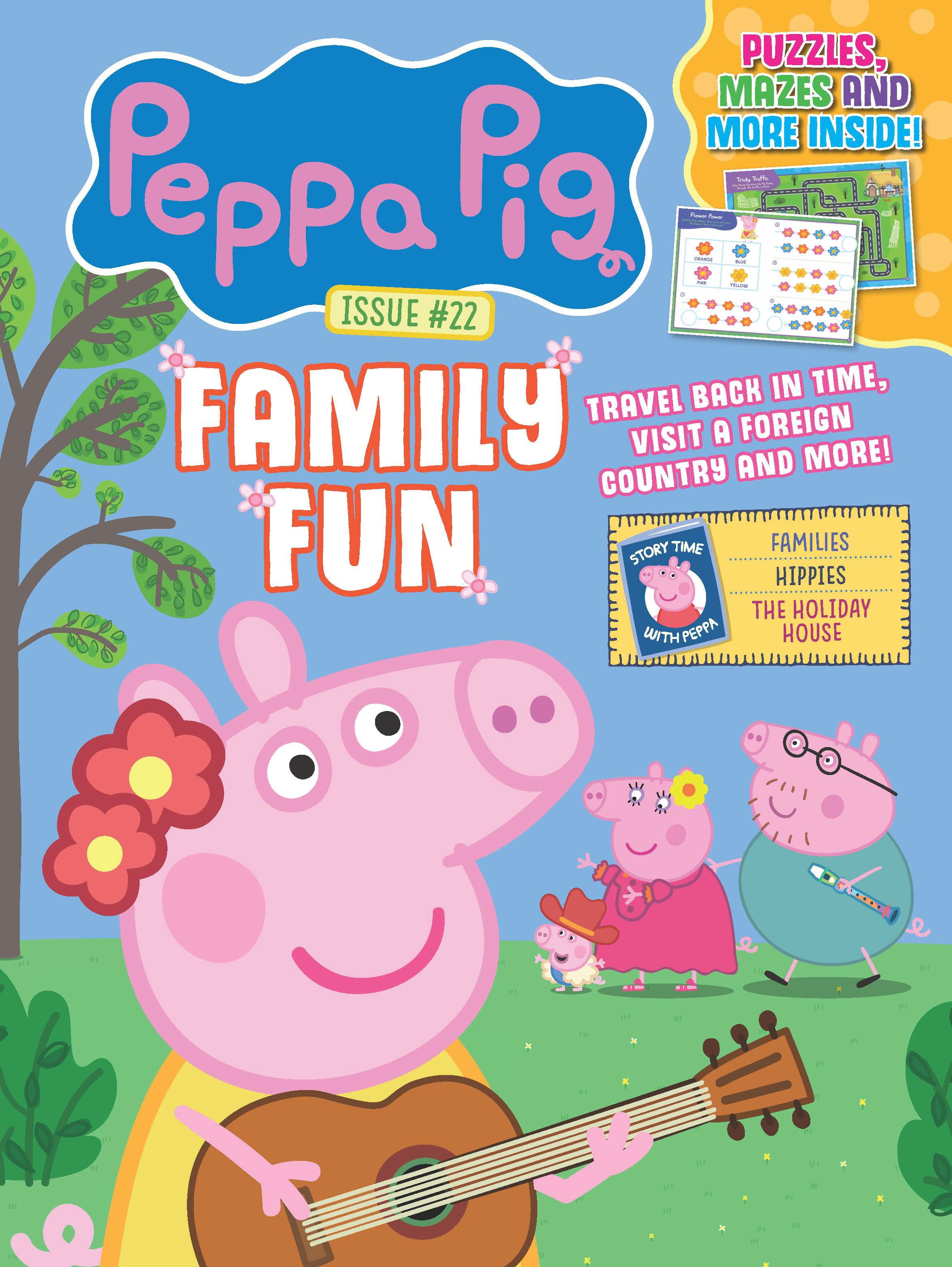 Peppa Pig - Family Fun Issue 22: Travel Back In Time, Dress Up As ...