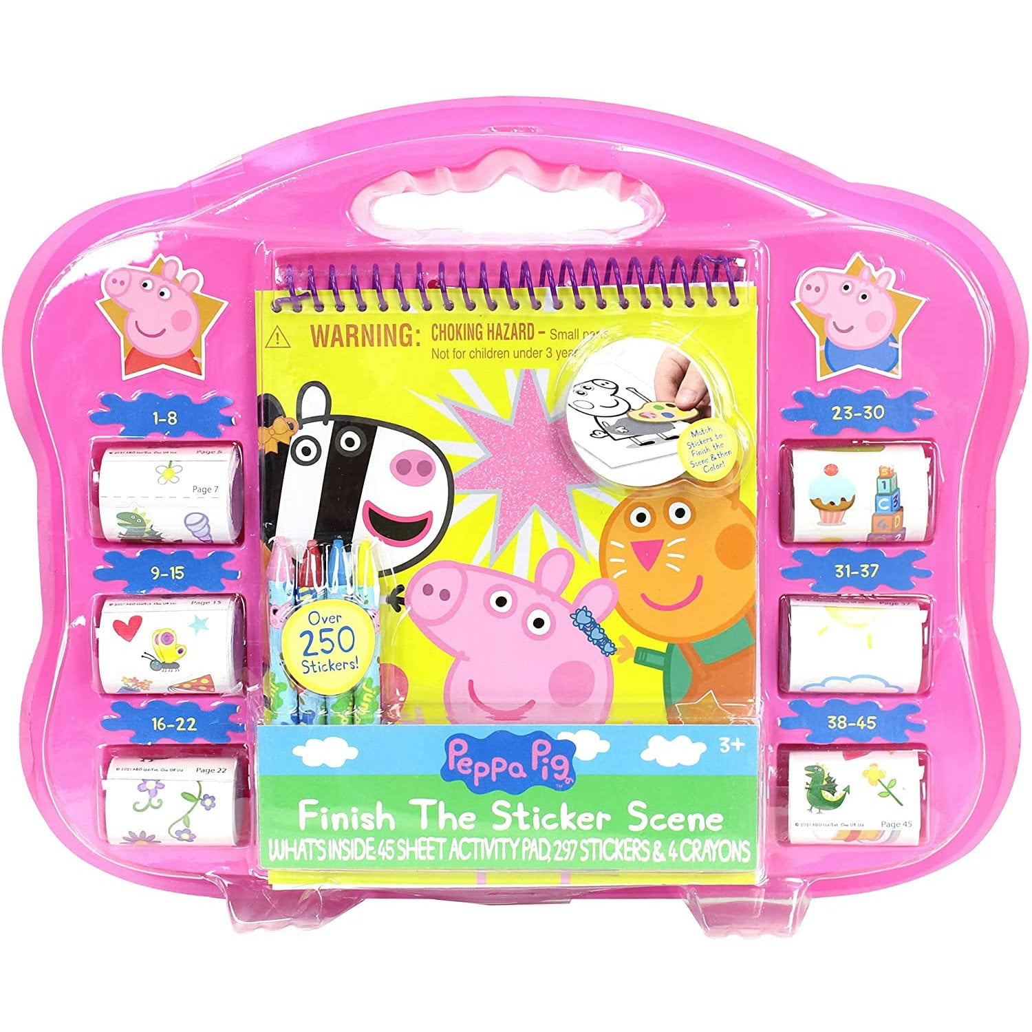 Peppa Pig Finish the Sticker Scene Activity Kit - Walmart.com