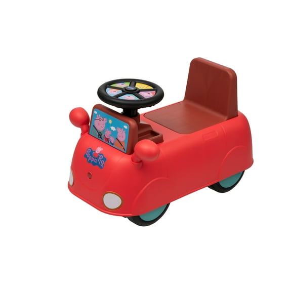 Peppa Pig Foot to Floor Ride-On Car – Kids Push Toy, Durable Wheels ...