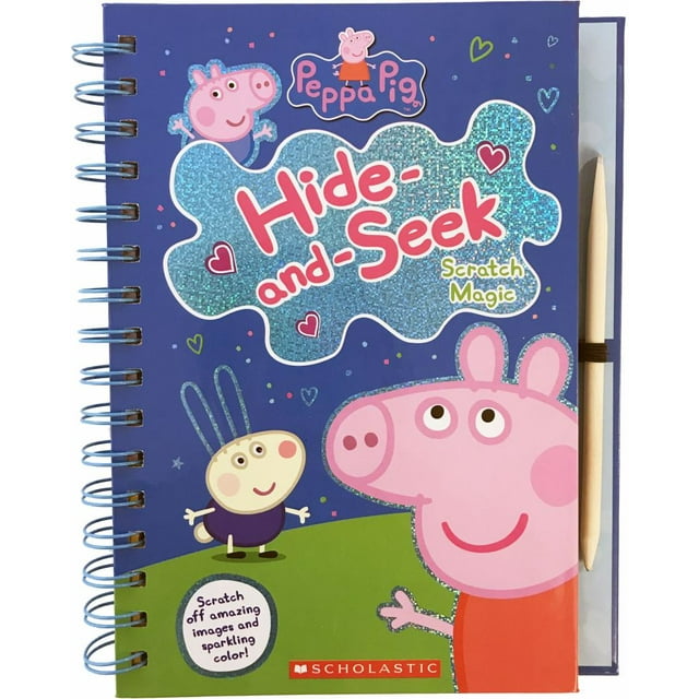 Peppa Pig: Hide-And-Seek: Scratch Magic (Paperback) - Walmart.com