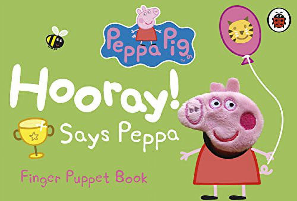 Peppa Pig: Hooray! Says Peppa Finger Puppet Book - Walmart.com