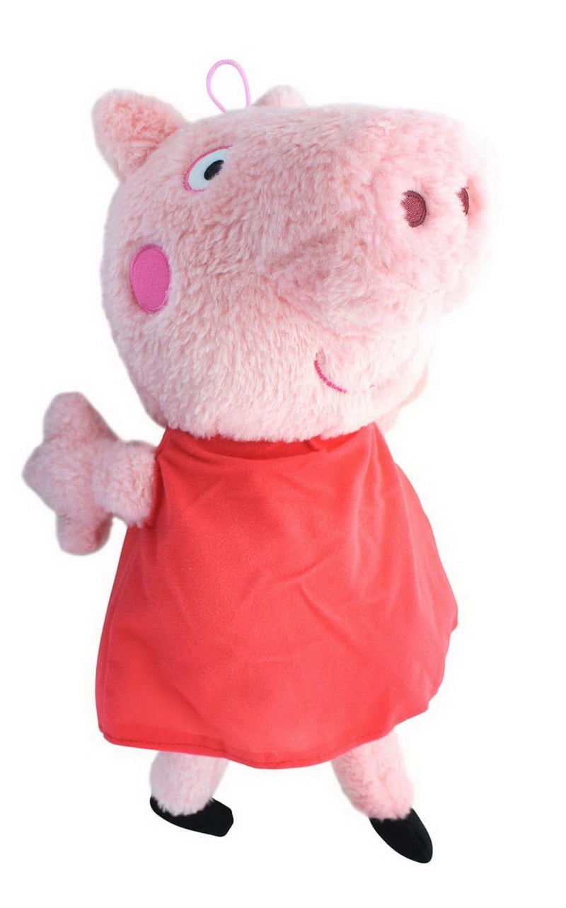 Peppa Pig In Red Dress 17.5 Inch Character Plush - Walmart.com
