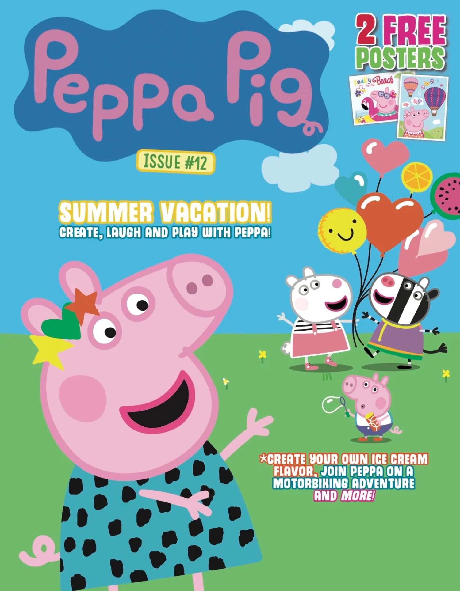 Peppa Pig - Issue 12: Summer Vacation - Walmart.com