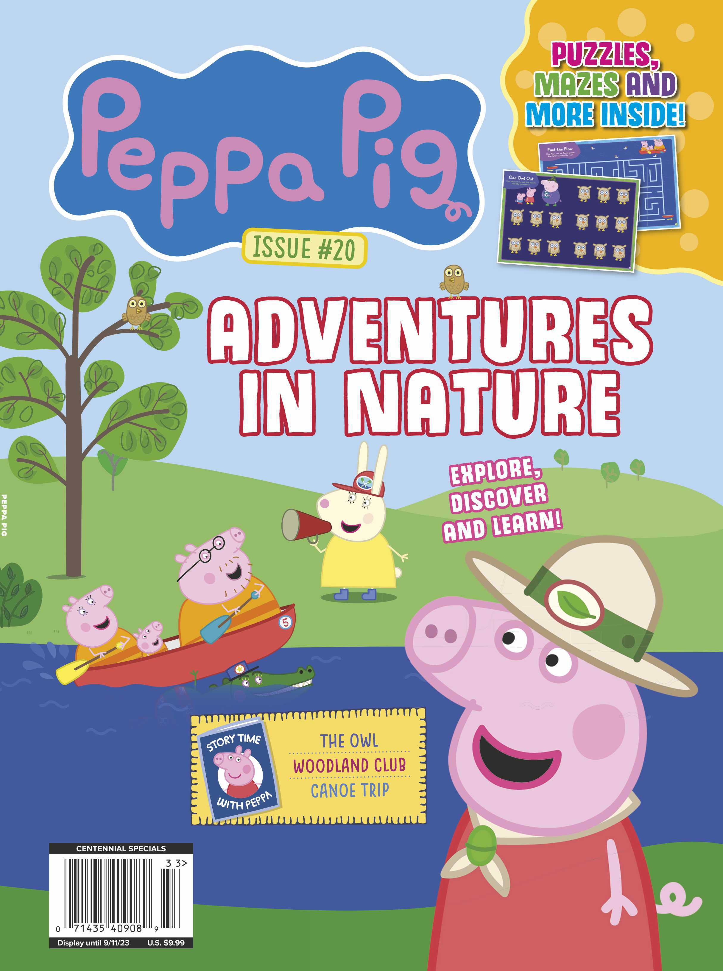 Peppa Pig - Issue 20: Adventures in Nature - Walmart.com