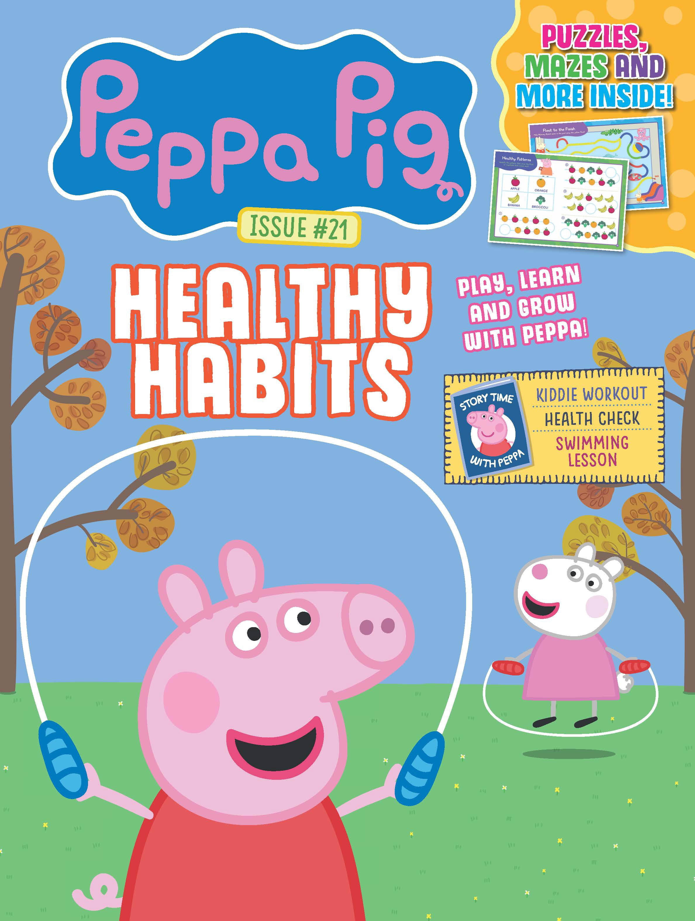 Peppa Pig - Issue 21 Healthy Habits: Child's Interactive Guide To ...