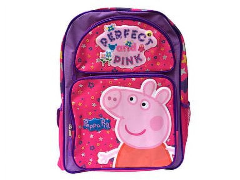 Peppa Pig Kids Backpack Perfect in Pink Print Polyester, Pink - Walmart.com