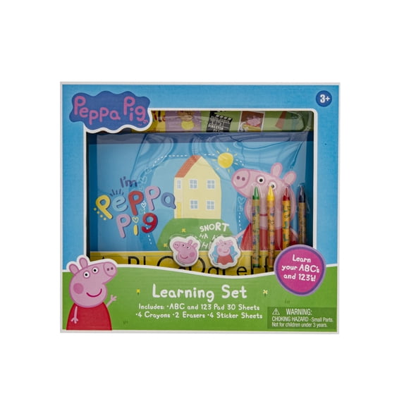 Peppa Pig Learning Set – Educational Activity Kit for Kids | Includes ...