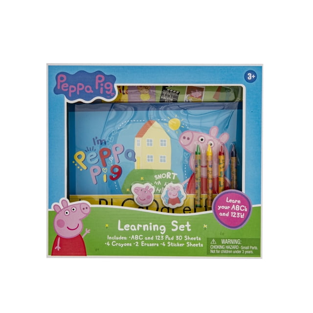 Peppa Pig Learning Set – Educational Activity Kit for Kids | Includes ...